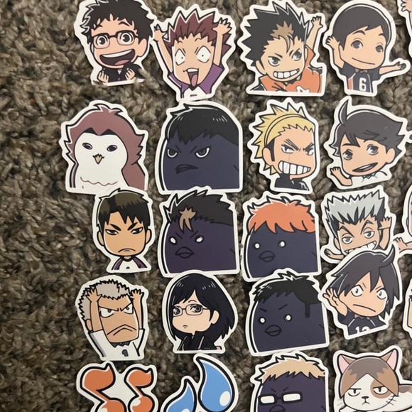 No Brand | Accessories | Haiku 35 Pcs Sticker Set Japanese Anime | Poshmark